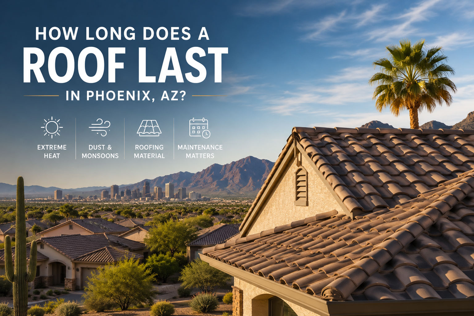 How Long Does a Roof Last in Phoenix, AZ? | Stephens Roofing